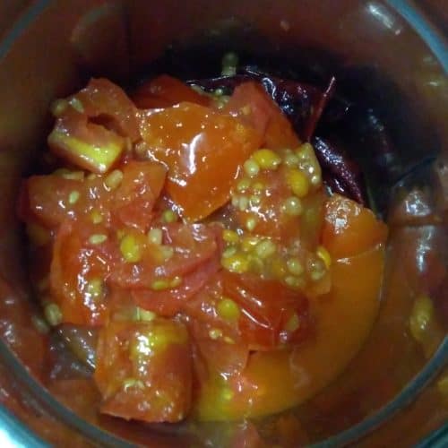 Tomato chutney | Thakkali chutney recipe | sangskitchen