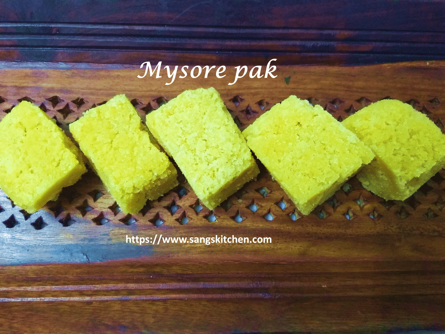 Mysore Pak recipe | How to make traditional Mysore Pak | sangskitchen