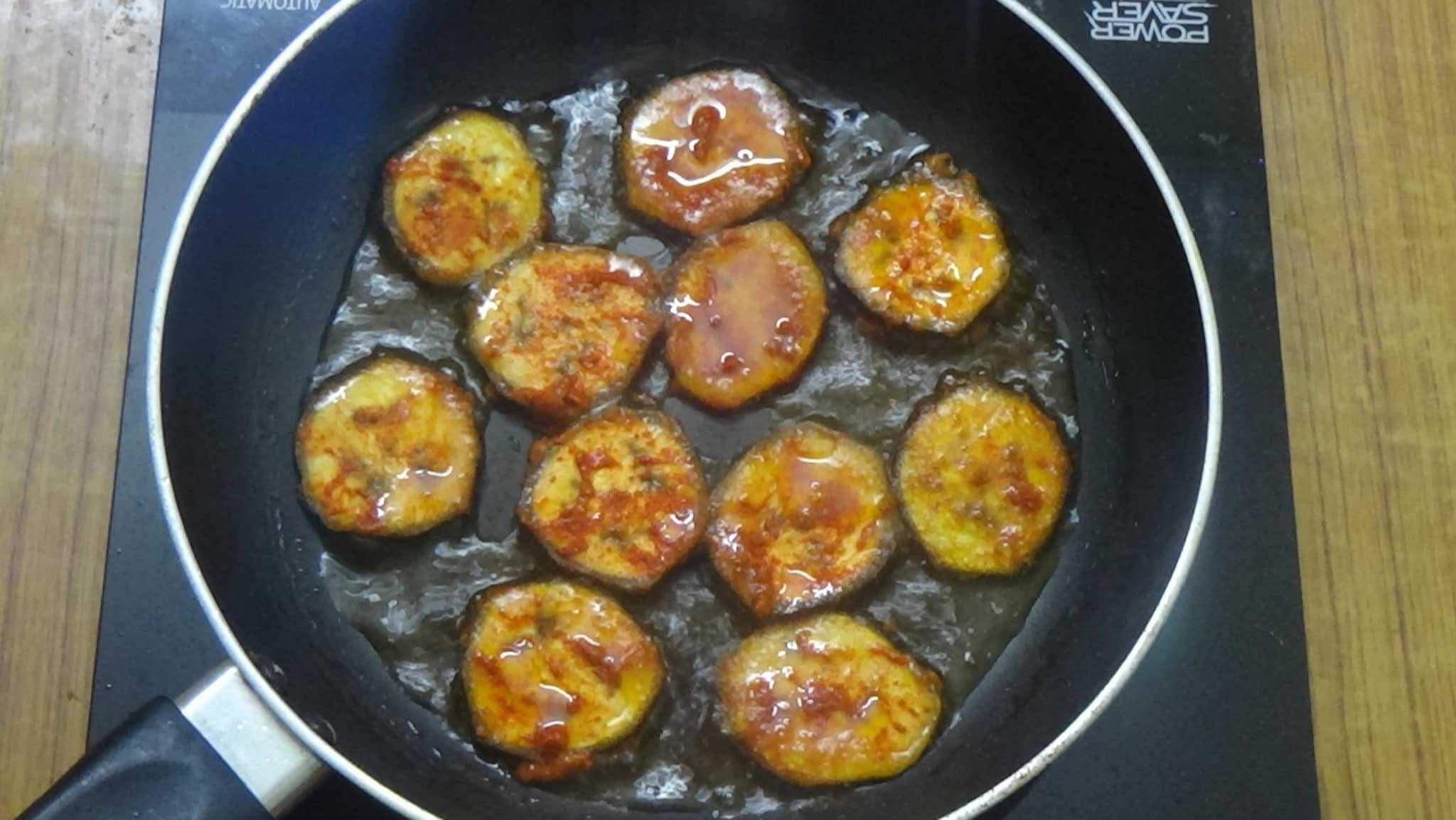 Vazhakkai roast | Vazhakkai varuval | Raw banana fry | Raw banana roast