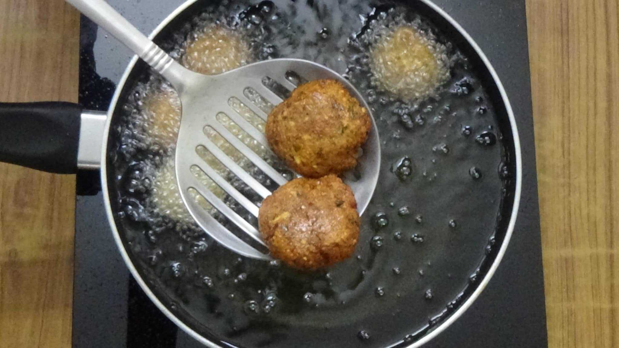 Falafel | Falafel recipe - Frying & baking methods | sangskitchen