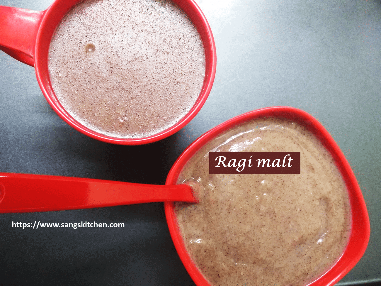 Ragi malt | Ragi sweet porridge | Kelvaragu inipu kanji | sangskitchen