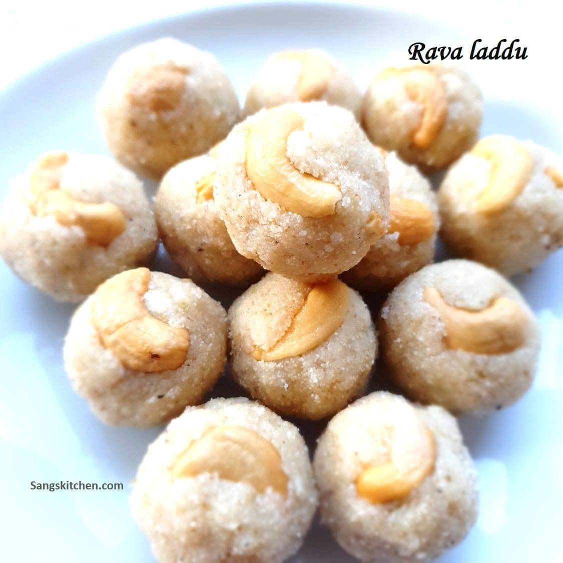 Rava laddu (with coconut and milk) | How to make easy Rava ladoo